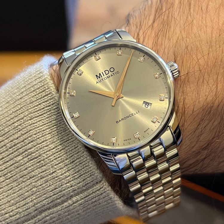 Mido Baroncelli Index Diamonds Full Set M8600 (Gebraucht) in Carouge GE ...