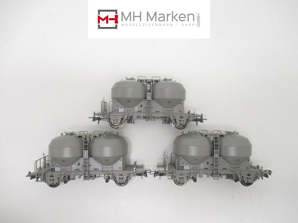 Roco 66012 3er Set Staubsilowagen der SBB CFF FFS DC GS H0 (Gebraucht ...