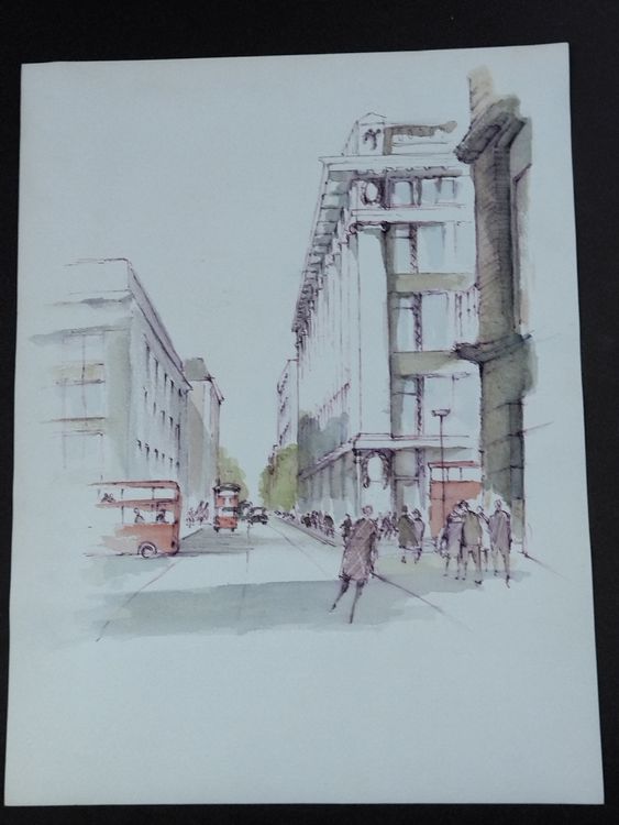 Drei Aquarelle 50er Jahre (Gebraucht) in Zürich für CHF 8 – nur Abholung auf Ricardo kaufen