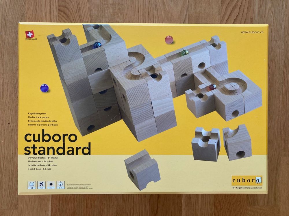 Cuboro Holzkugelbahn Standard (54 Teile) | Kaufen auf Ricardo