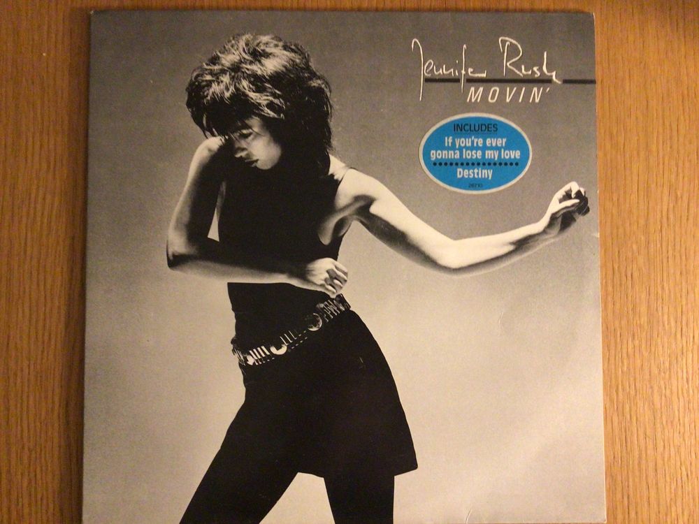 JENNIFER RUSH, Movin, LP, 1985 (Gebraucht) in Steinach für CHF 6 – nur Abholung auf Ricardo kaufen