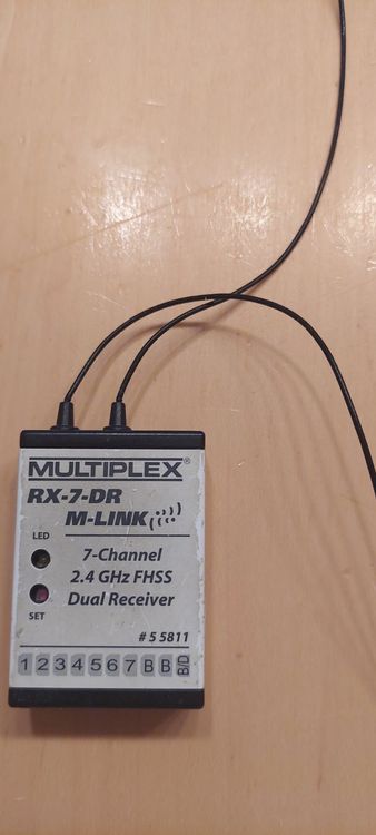 Empfänger Multiplex RX-7 DR M-Link (Gebraucht) in Obernau für CHF 25 ...