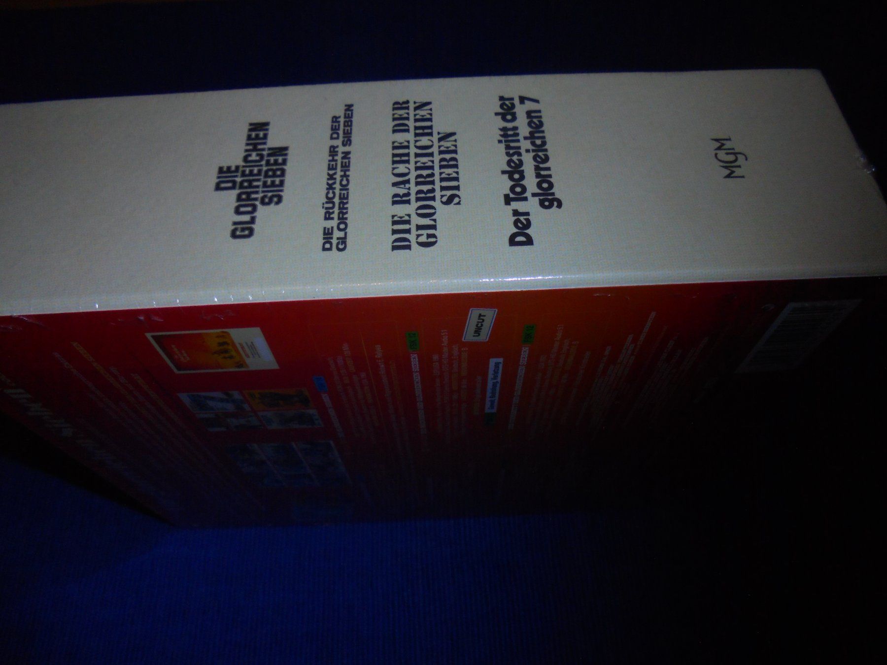 BOX Die Glorreichen Sieben 1-4 / 4 K-Ultra HD / RAR !!! (Neu und ...