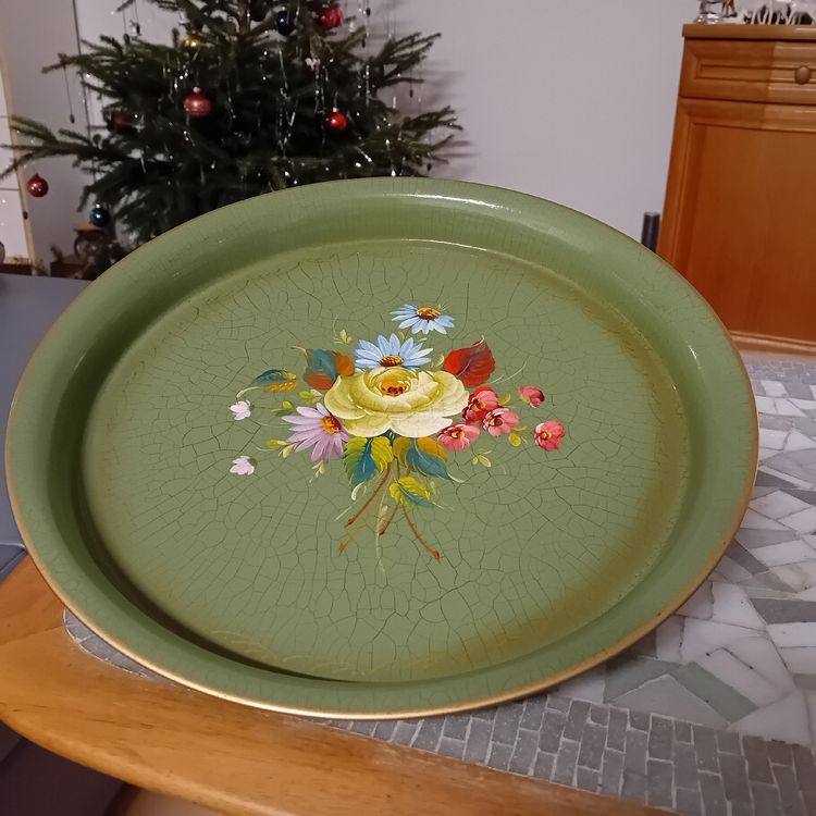 Vintage - Serviertablett (Gebraucht) in Elgg für CHF 14.1 – mit Lieferung auf Ricardo kaufen