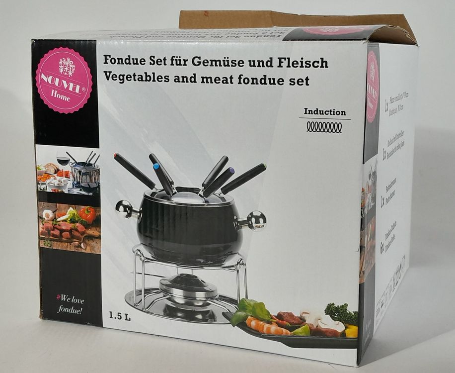 NOUVEL Fondue Set für Gemüse und Fleisch (Neu (gemäss Beschreibung)) in Richterswil für CHF 4 ...