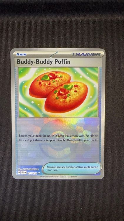 Buddy Poffin 101/131 PB Holo Prismatic Evolutions EN ab 1.- (Gebraucht ...