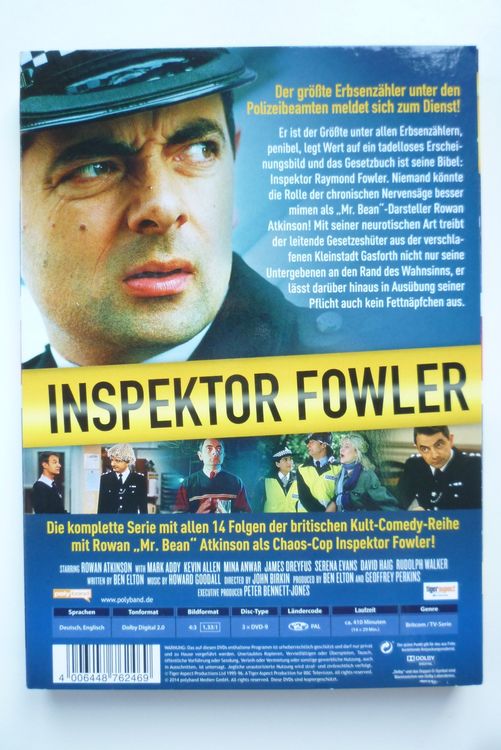 Inspektor Fowler - Die Komplette Serie mit Rowan Atkinson (Gebraucht ...