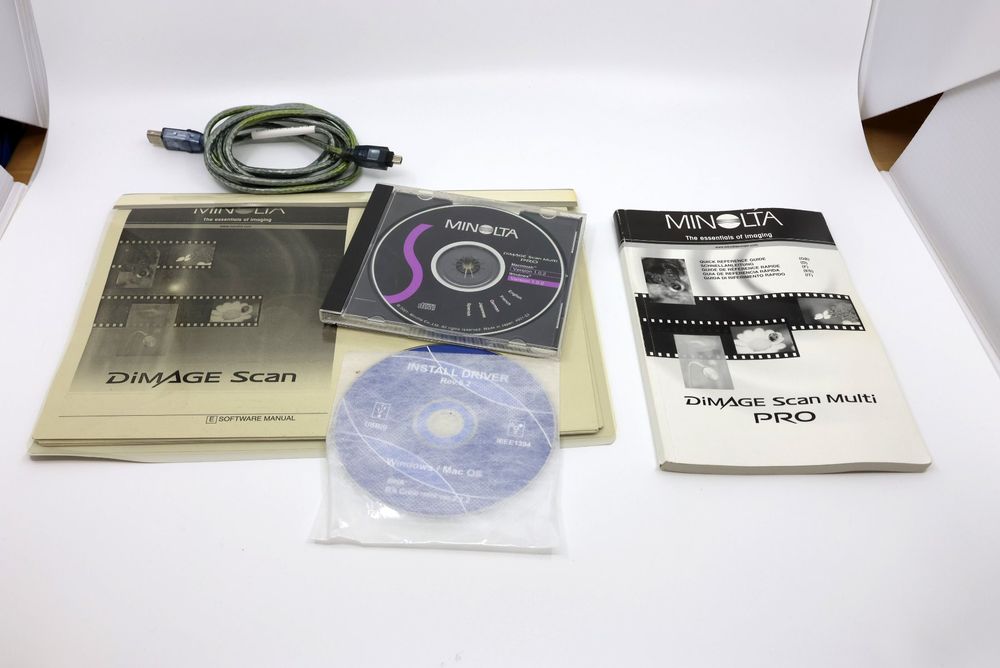 Minolta Dimage Scan Multi Pro Dia- und Negativscanner KB, MF (Defekt ...