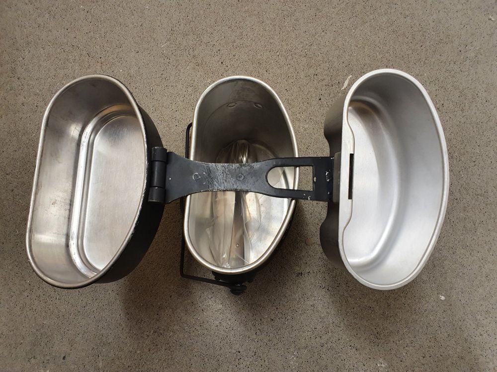 Schweizer Armee Gamelle inkl Besteck | Kaufen auf Ricardo