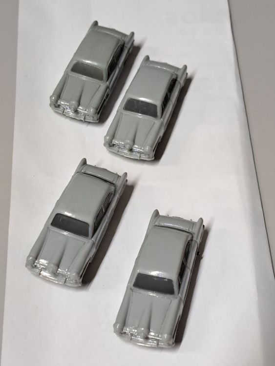 4 alte Autos für Märklin Autotransportwagen HO | Kaufen auf Ricardo