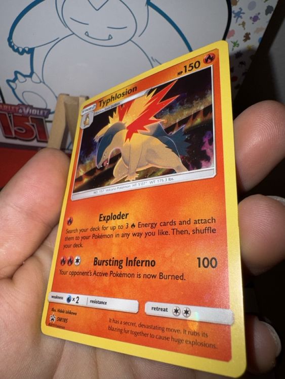 POKÉMON / Typhlosion / SM Black Star Promos / Holo Bleed (Gebraucht) in ...