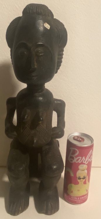 Sehr alte Handgeschnitzte Afrikanische Holz Figur (Ashanti) | Kaufen auf Ricardo