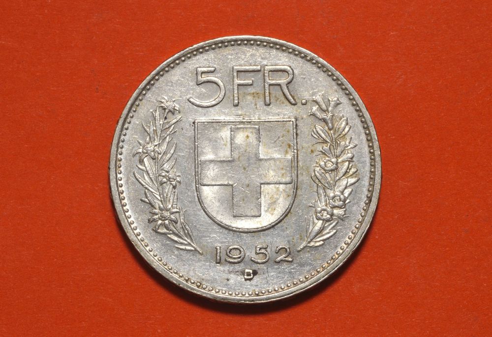 5 Franken 1952 (Gebraucht) in Oberglatt ZH für CHF 19 – mit Lieferung auf Ricardo kaufen