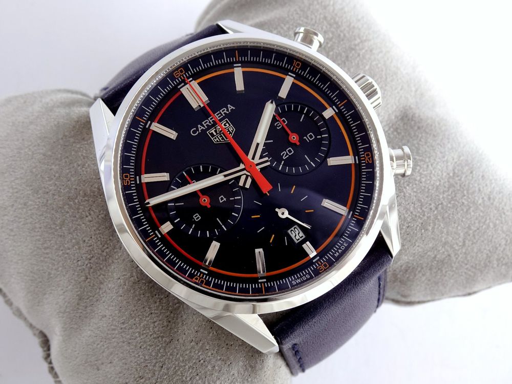 TAG HEUER CARRERA CHRONOGRAPH 2023 AUTOMAT KAL 02 HERRENUHR (Gebraucht ...