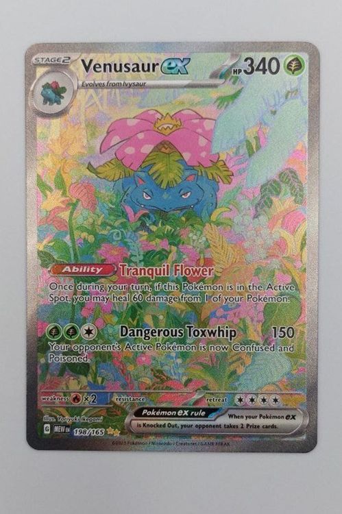 Venusaur ex (198/165 Set MEW 151) NM / ENG | Kaufen auf Ricardo