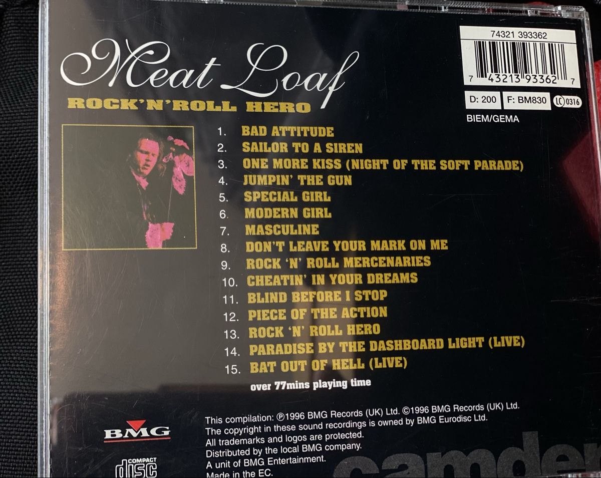 Meat Loaf - Rock ’n’ Roll Hero CD - Rock Klassiker - Top (Gebraucht) in ...