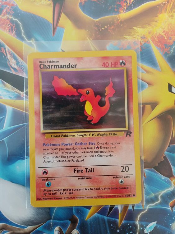 Charmander Team Rocket - Vintage Pokémon TCG Karte | Kaufen auf Ricardo