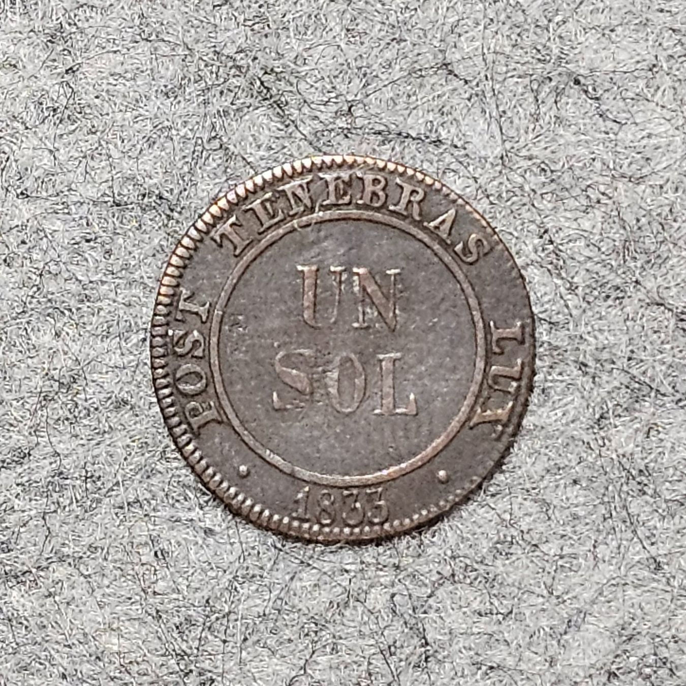 Genève, Canton - 1833 - 1 sol (TTB+SS+) (D'occasion) à Bullet pour CHF ...