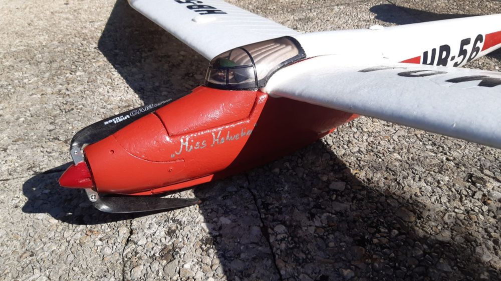 Modellflugzeug Segler Minimoa Elektro Spannweite 200cm (Gebraucht) in ...