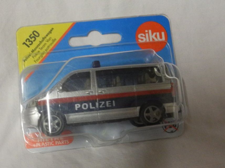 SIKU 1350 VW POLIZEI-MANNSCHAFTSWAGEN MIB | Kaufen auf Ricardo