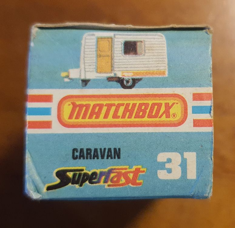 MATCHBOX SUPERFAST Lesney No.31 Caravan 1977 | Kaufen auf Ricardo
