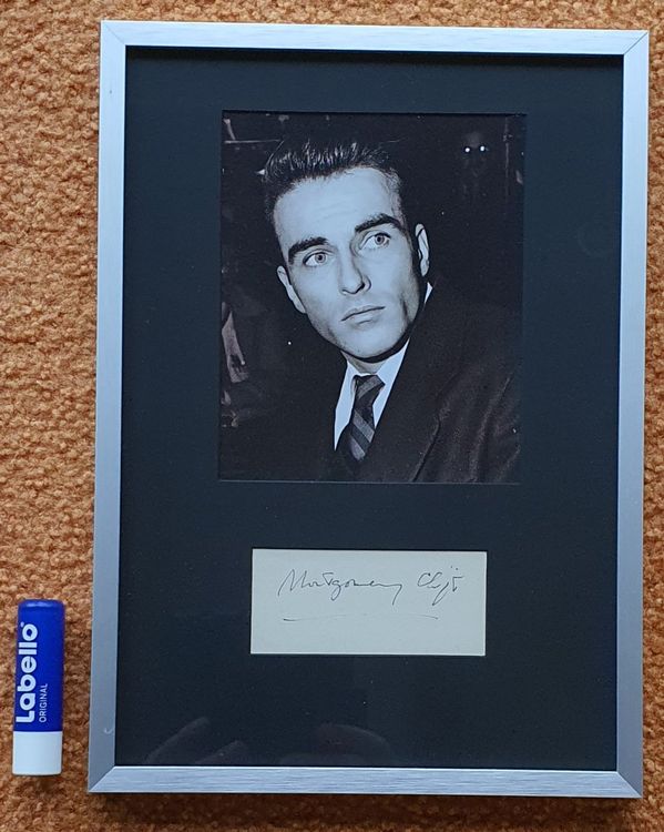 Montgomery Clift Original Autogramm (Neu (gemäss Beschreibung)) in ...