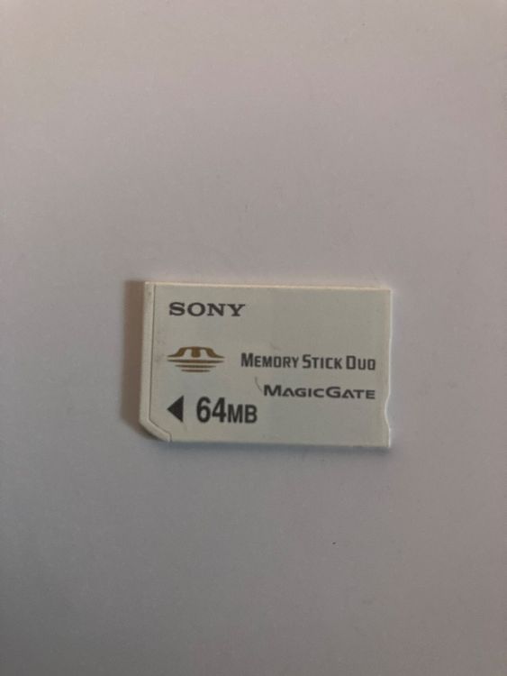 SONY 64 MB original Memory Stick Duo Magic Gate (Gebraucht) in Lostorf ...