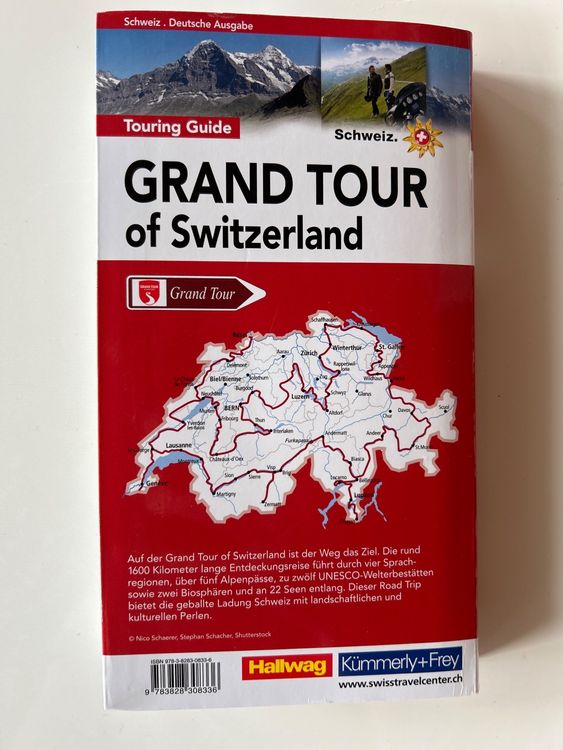 Grand Tour of Switzerland Karte Touring Guide (Gebraucht) in Dübendorf ...