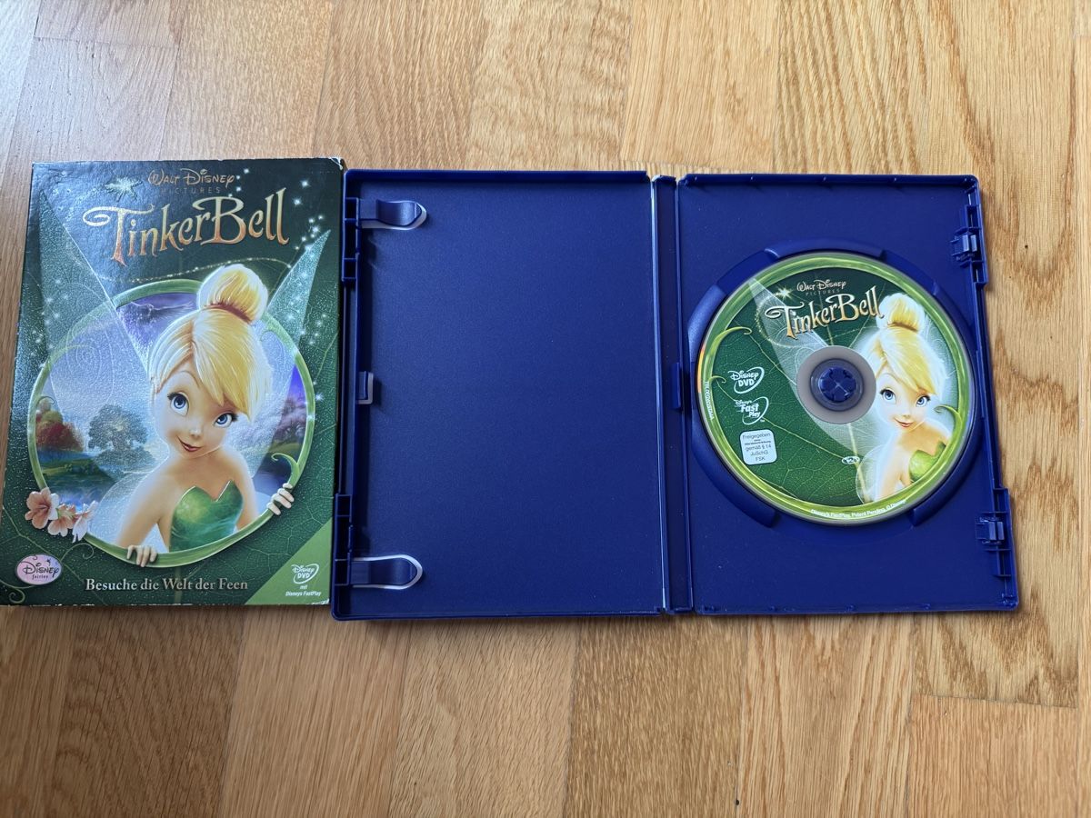 TinkerBell DVD - Walt Disney Klassiker für Kinder! (Gebraucht) in ...