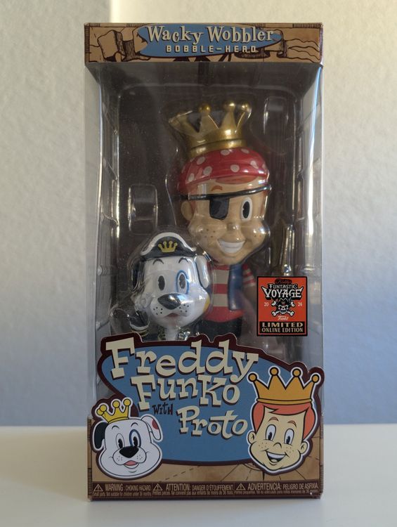 Funko Wacky Wobbler - Freddy Funko With Proto - Ltd. Edition | Kaufen auf Ricardo