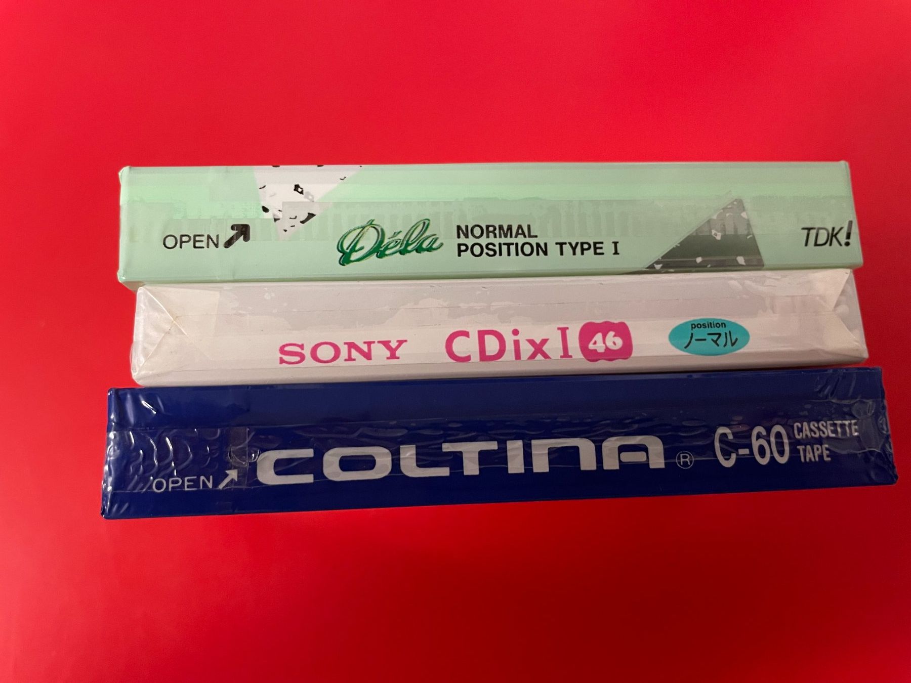 3 x SONY, TDK, COLTINA alle Made in Japan original, rar! (Neu und ...