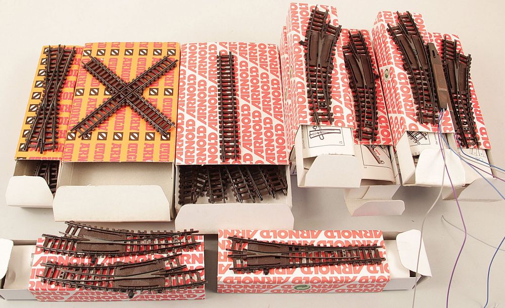 Arnold Weichen und Prellböcke, Spur N (Q85) | Kaufen auf Ricardo