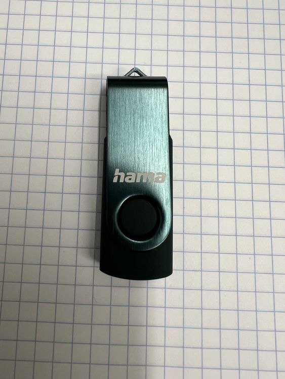 Hama USB-Stick 128 GB, schwarz (Neu und originalverpackt) in Gamprin ...