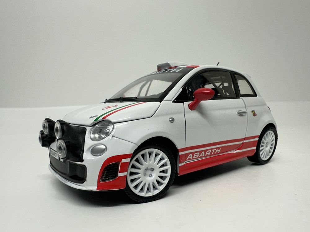 Abarth 500 R3T 1:24, weiss, Motormax (Gebraucht) in Zofingen für CHF 17 ...