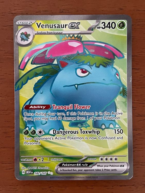 Venusaur ex - Pokemon 151 (Neu (gemäss Beschreibung)) in Wilen b ...
