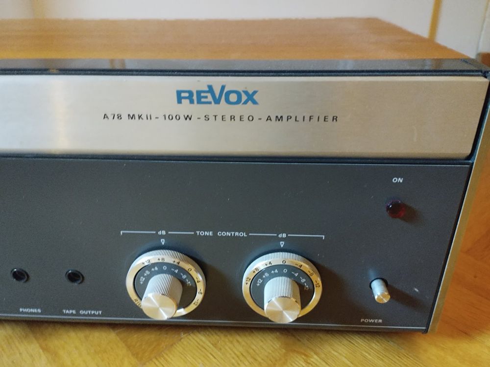 REVOX A78 MK II-100W-STEREO-AMPLIFIER (Gebraucht) in Zürich für CHF 115 – mit Lieferung auf ...
