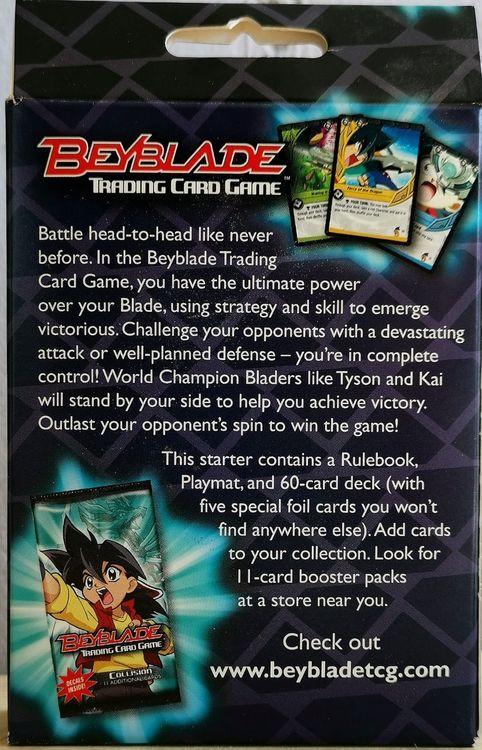 Beyblade Trading Card Game - Collision Starter #1 (EN) (Neu und ...