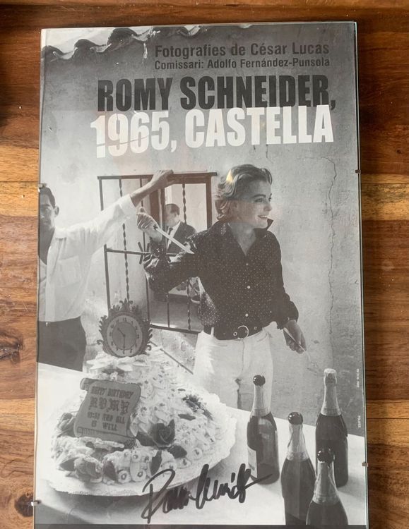 Rares Unikat! Original Signatur ROMY SCHNEDER,1965, Portugal (Gebraucht ...