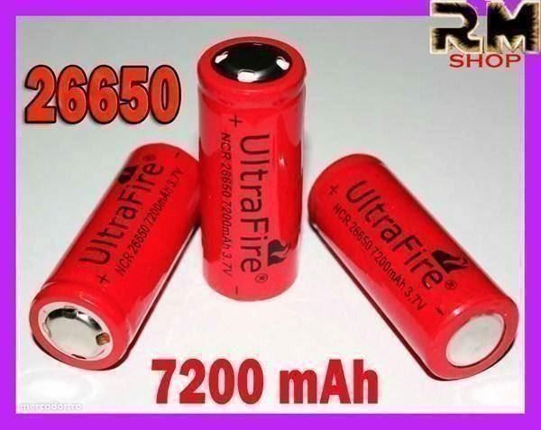 UltraFire 26650 7200 mAh 3.7V Li-ion Ba (Neu und originalverpackt) in ...