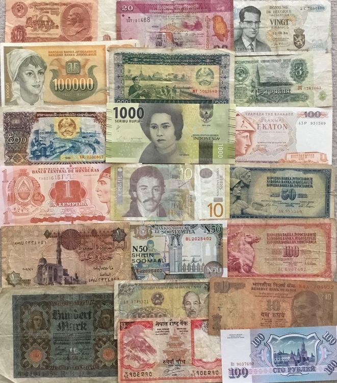 Internationales Banknoten Lot | Kaufen auf Ricardo