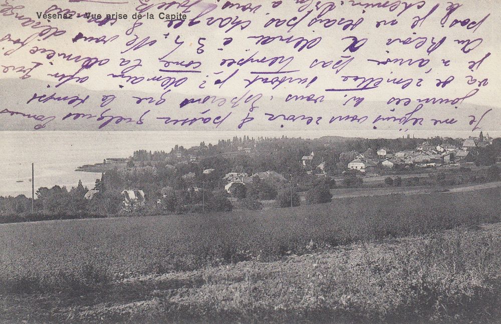 Vésenaz GE - Vue prise de la Capite en 1910 | Kaufen auf Ricardo