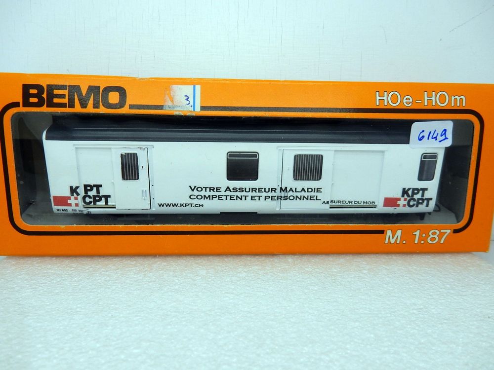 Hom- Bemo 3269 - MOB Fourgon "KPT"- OVP | Kaufen auf Ricardo