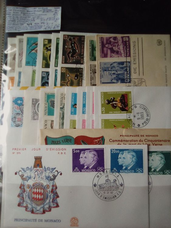 Monaco-San Marino 1955-82, 29 Br., Fürst Rainer, Schiffe | Kaufen auf ...