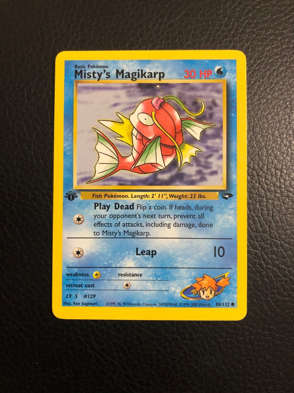 Gym Challenge Misty’s Magikarp 88/132 1st edition NM Ab 1 (Gebraucht ...