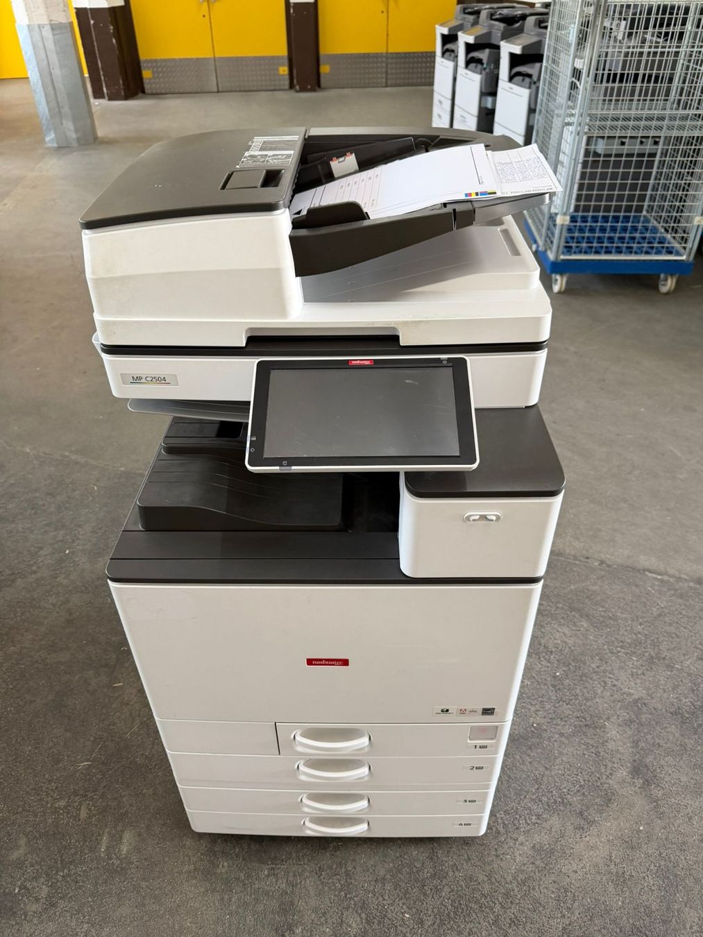 Ricoh MP C2504 – Farbkopierer, Drucker & Scanner (Gebraucht) in ...
