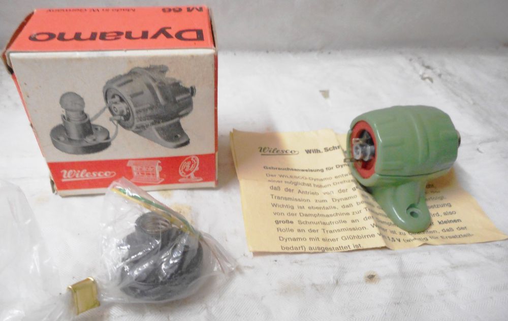 Dampfmaschine Wilesco M66 Dynamo NEU OVP (Neu und originalverpackt) in ...
