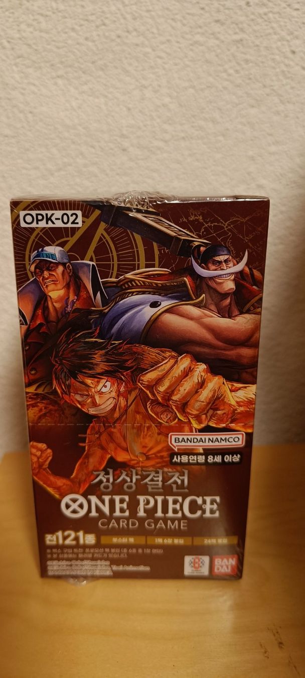 One Piece Booster Box Paramount War Display OP-02 OVP (Neu und ...