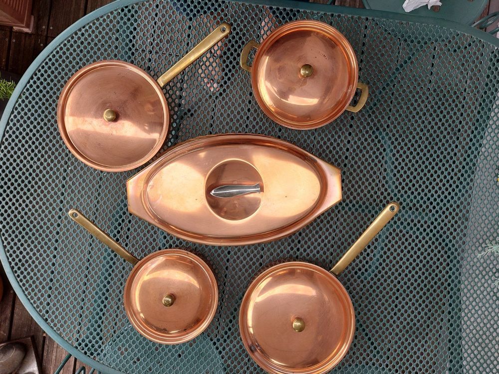 ustensiles de cuisine en cuivre en très bon état. | Kaufen auf Ricardo