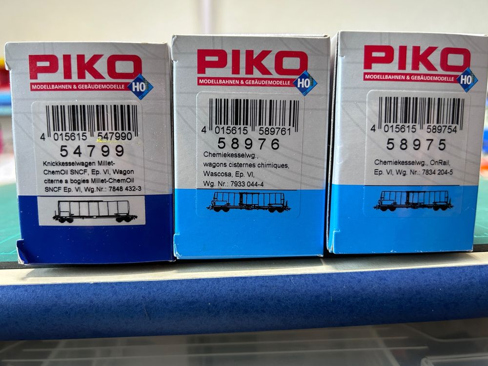 PIKO TANKWAGEN, Set of 3 | Kaufen auf Ricardo