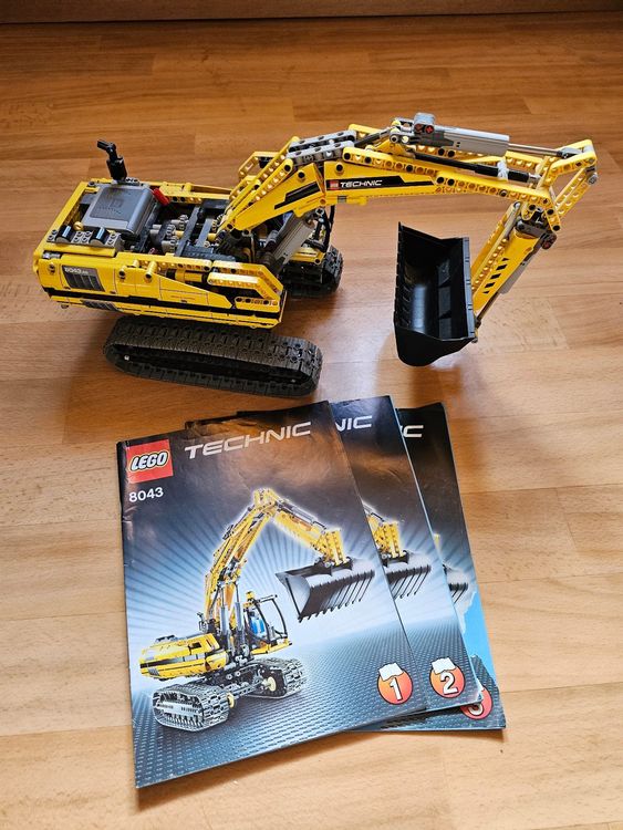 Lego Technic Motorisierter Raupenbagger, Modell 8043 | Kaufen auf Ricardo